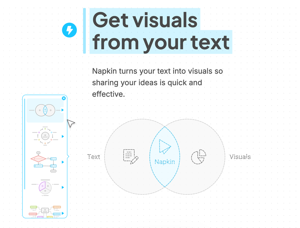 Napkin.ai: 아이디어를 시각화하는 혁신적인 AI 도구